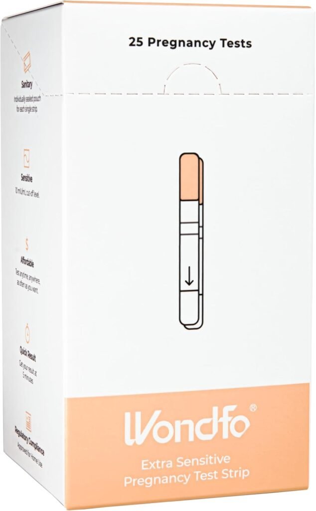 Wondfo Early Result Pregnancy Test Strips Review - Healthy Fetus